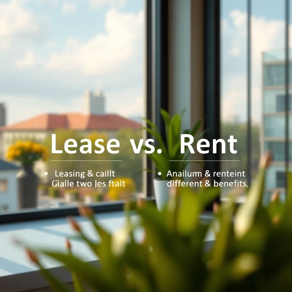 Lease vs. Rent: Key Differences and Benefits